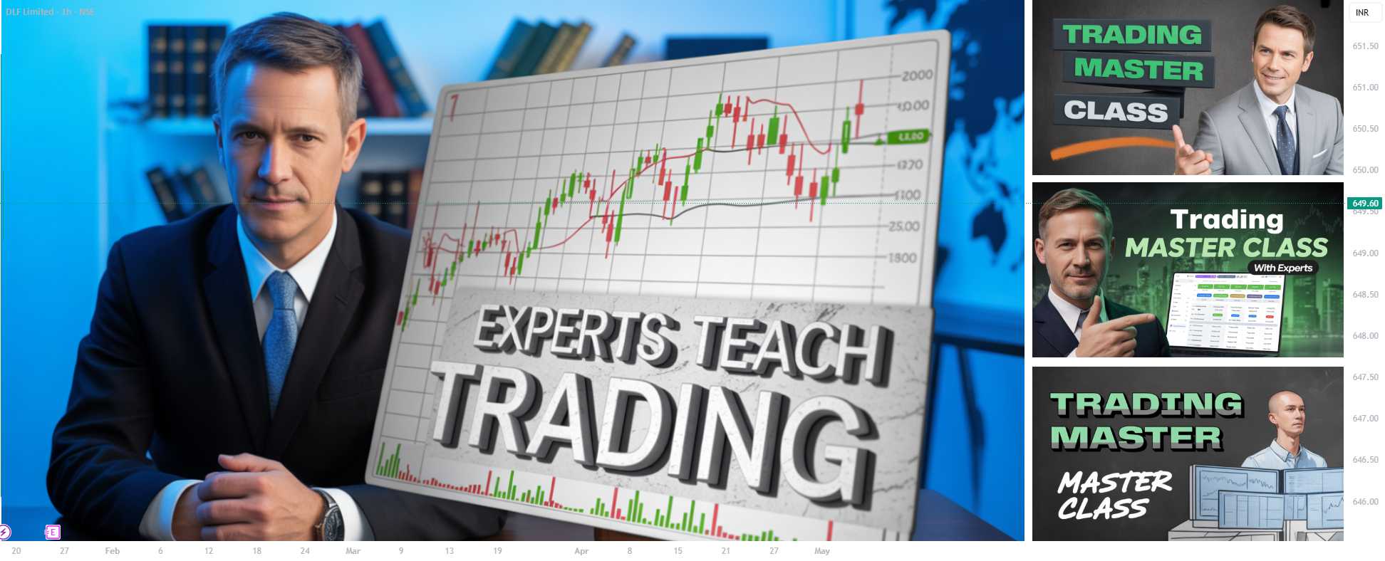 Part 8 Trading Master Class With Experts for NSE:DLF by SkyTradingZone ...