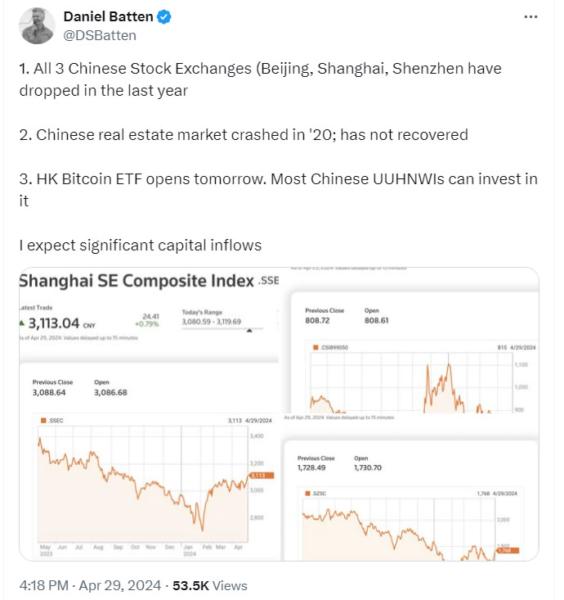 Hong Kong ETFs open the ‘door’ to Chinese RMB holders, issuers say — TradingView News