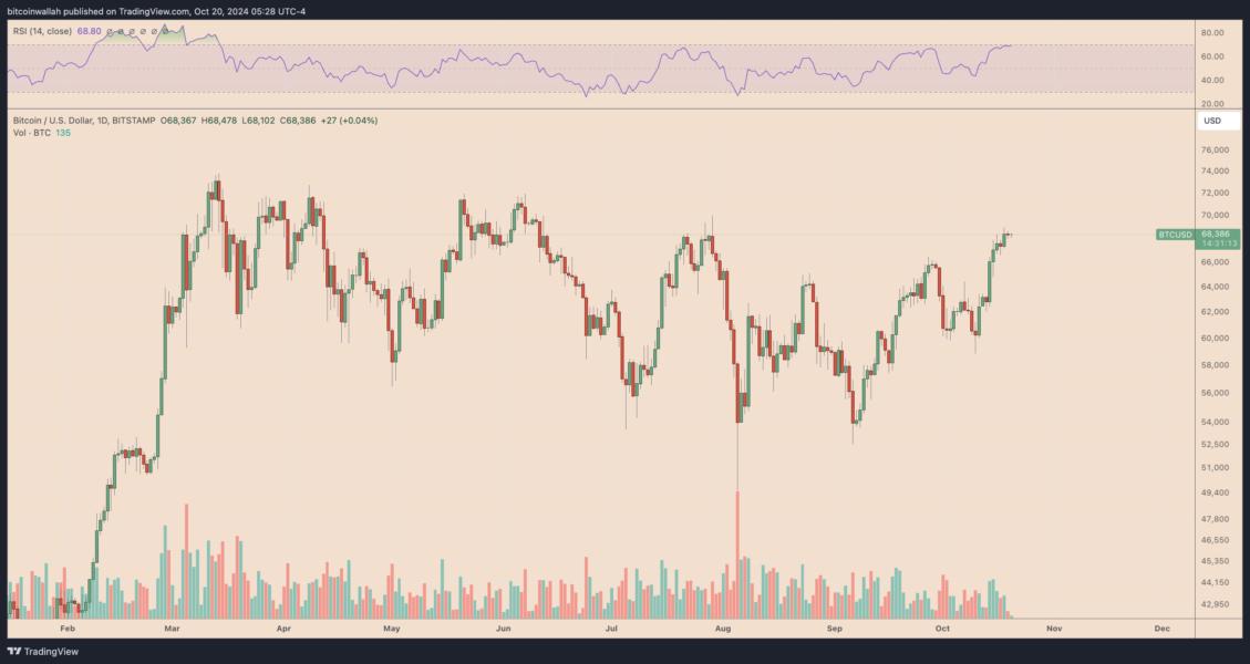 3 signs Bitcoin’s 'parabolic phase' with a $250K target is about to begin — TradingView News
