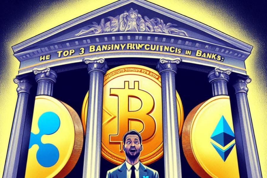 Le top 3 crypto des banques : La surprise de XRP aux côtés des géants Bitcoin et Ethereum ...